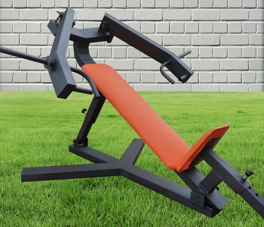 Banco inclinado de pecho convergente / Press inclinado convergente ...